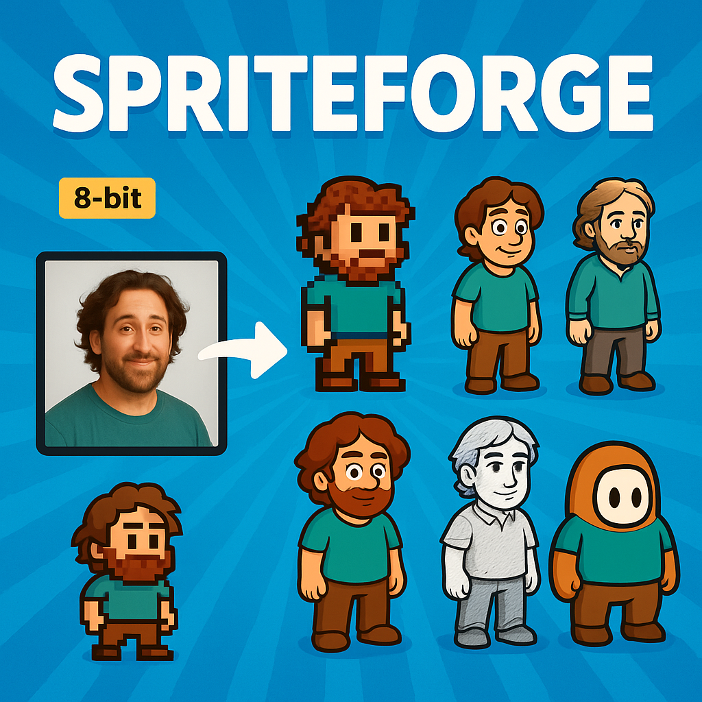 SpriteForge - Generate Game Sprites with AI